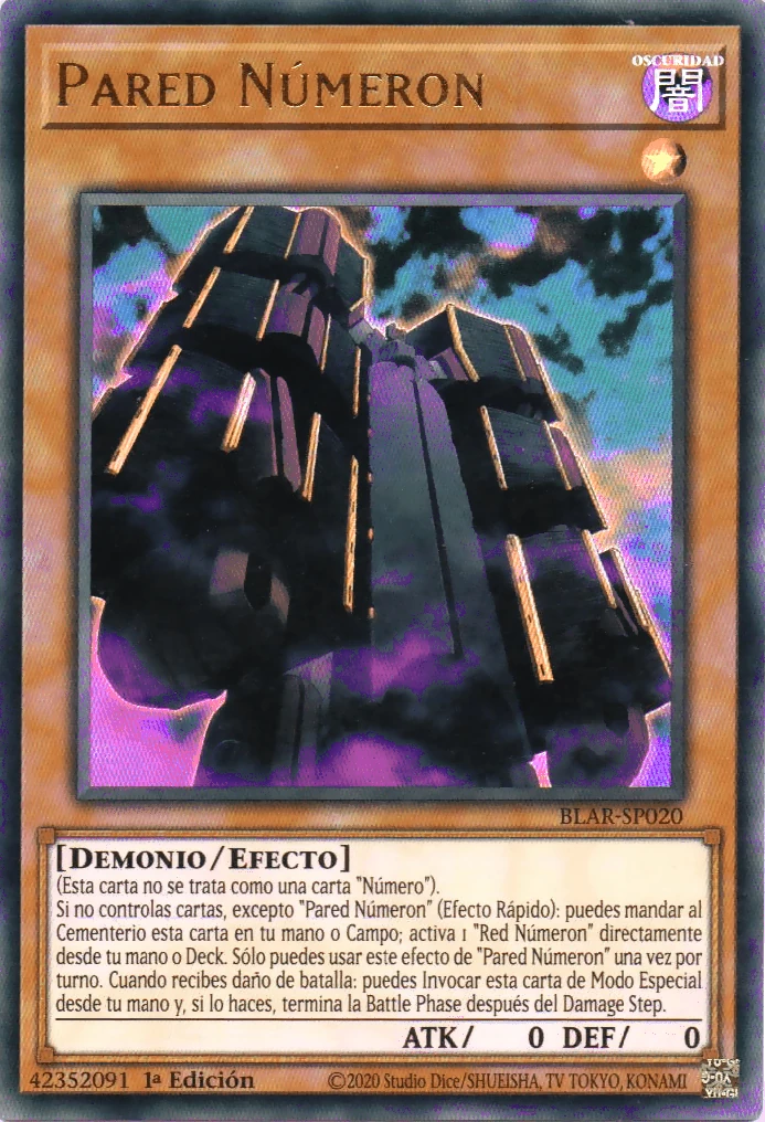 Pared Númeron | Yu-Gi-Oh! Wiki en Español | Fandom