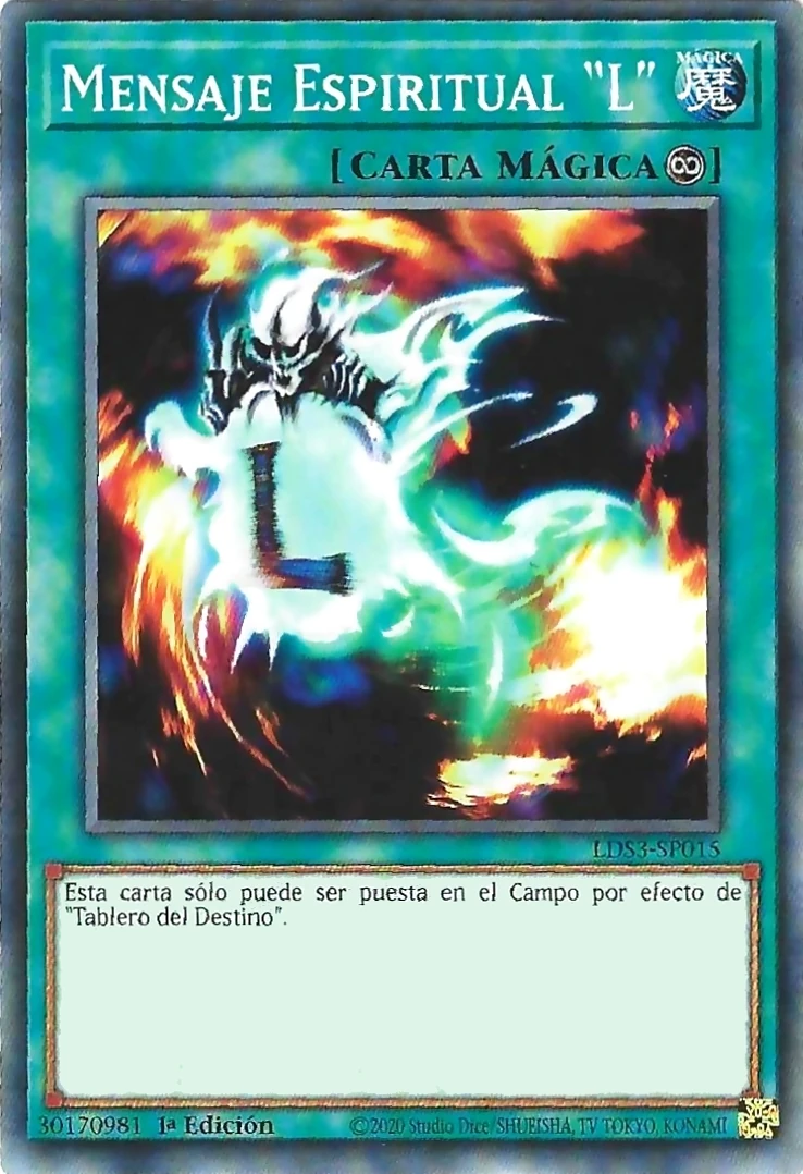 Mensaje Espiritual "L" | Yu-Gi-Oh! Wiki en Español | FANDOM powered by Wikia