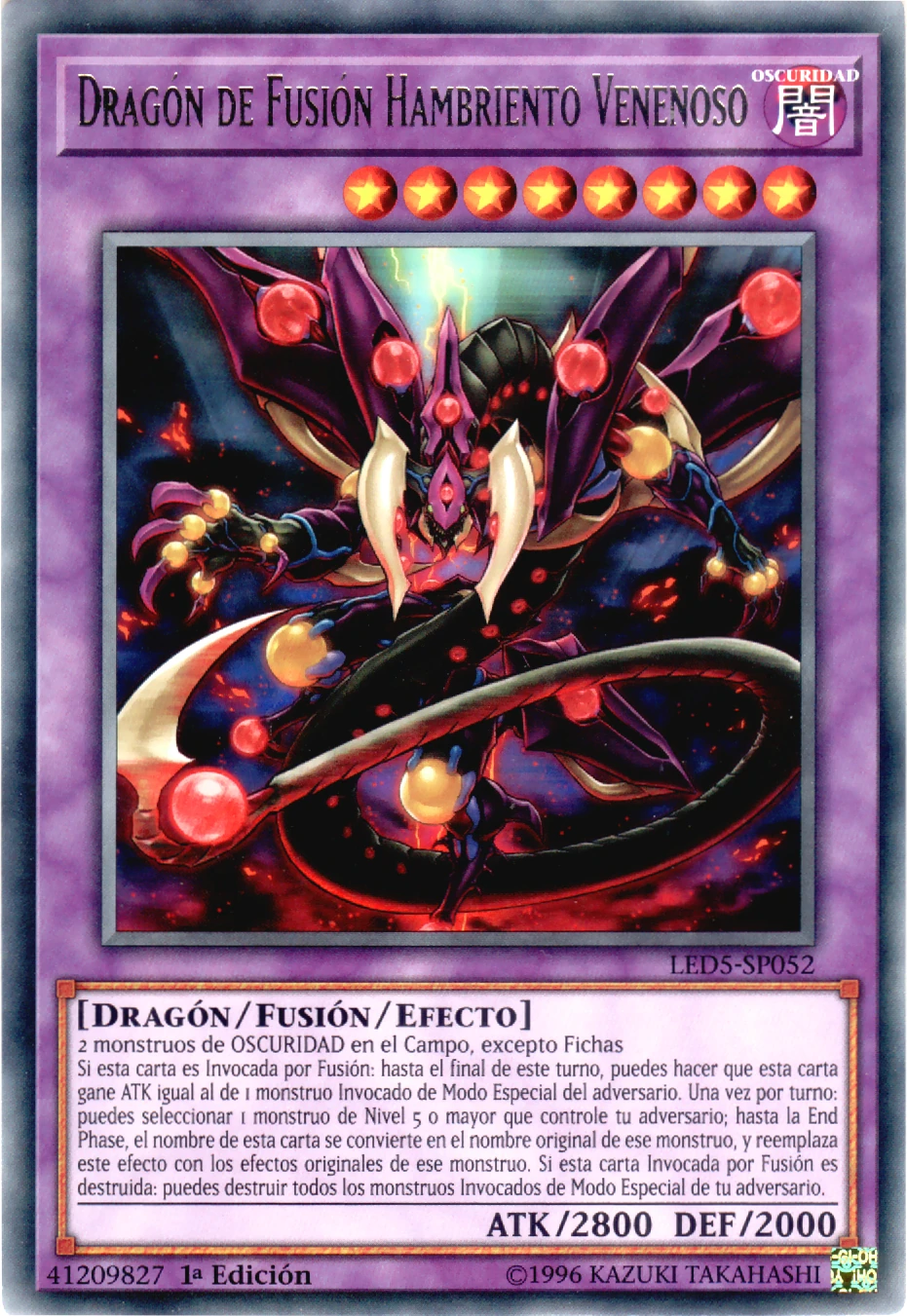 Dragón de Fusión Hambriento Venenoso | Yu-Gi-Oh! Wiki en Español | FANDOM powered by Wikia