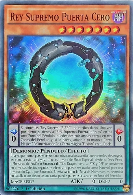 Rey Supremo Puerta Cero | Yu-Gi-Oh! Wiki en Español | FANDOM powered by Wikia