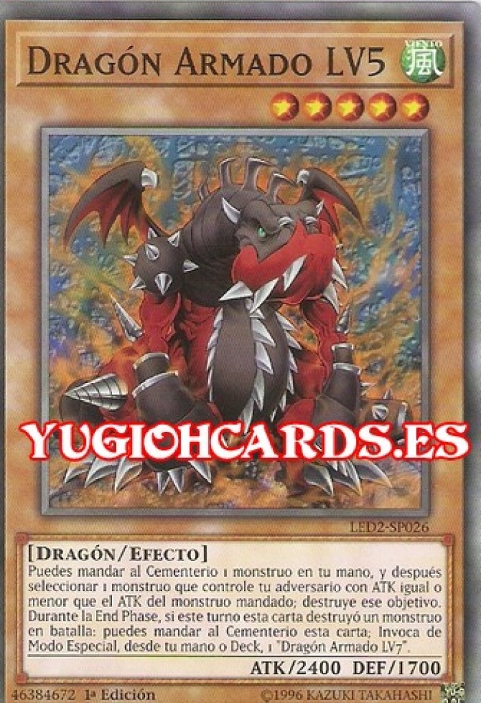 Dragón Armado Lv5 Yu Gi Oh Wiki En Español Fandom Powered By Wikia
