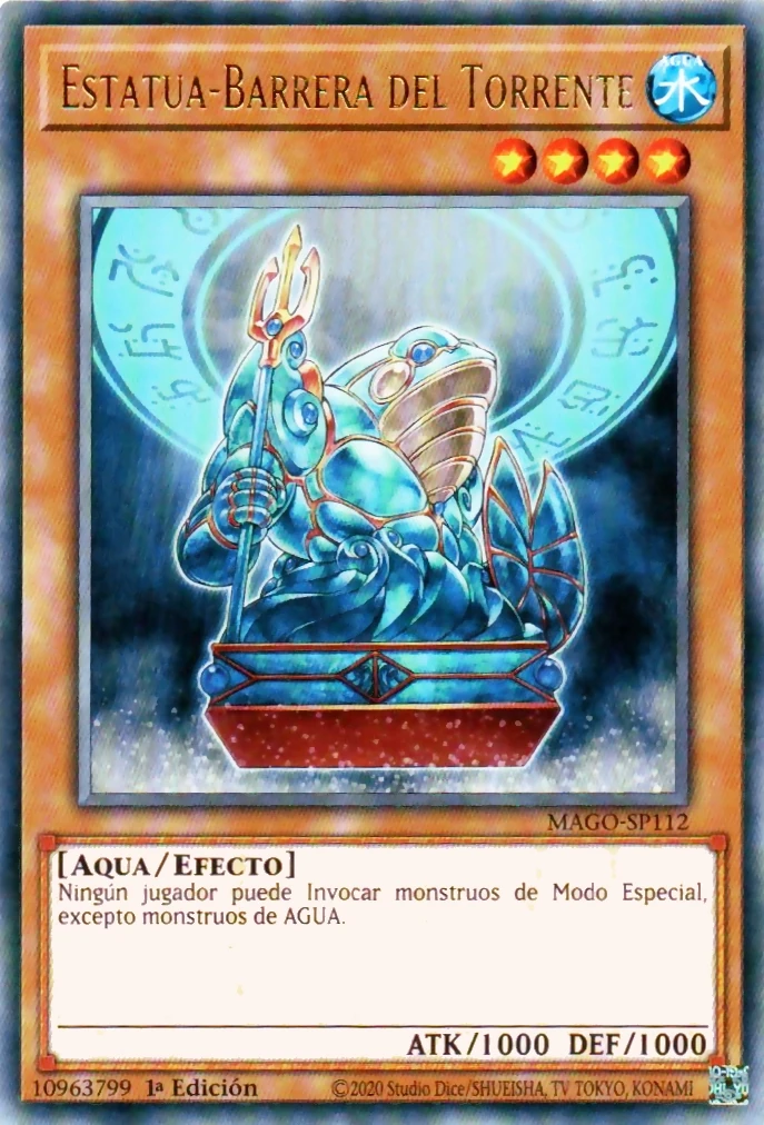 Estatua-Barrera del Torrente | Yu-Gi-Oh! Wiki en Español | FANDOM powered by Wikia