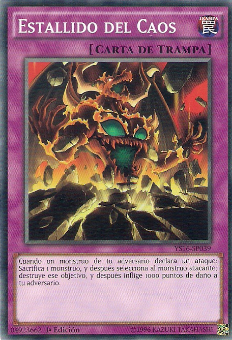 Estallido Del Caos Yu Gi Oh Wiki En Español Fandom Powered By Wikia