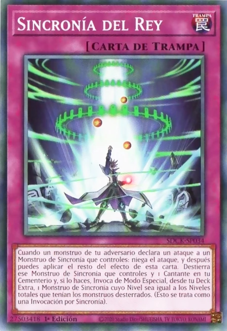 Sincronía del Rey | Yu-Gi-Oh! Wiki en Español | Fandom