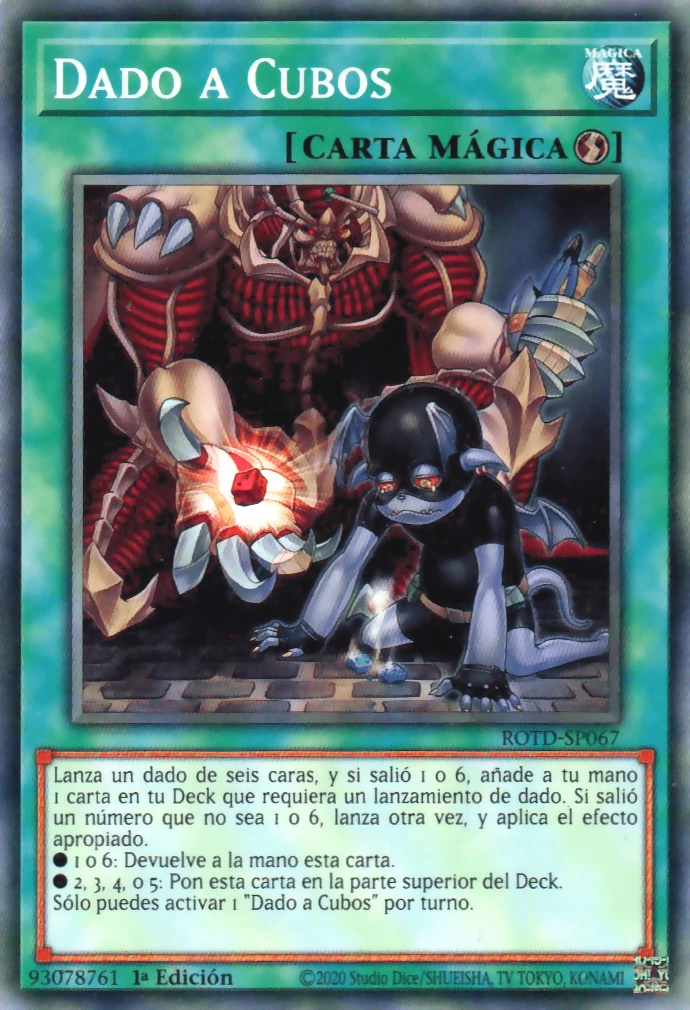 Dado a Cubos | Yu-Gi-Oh! Wiki en Español | Fandom