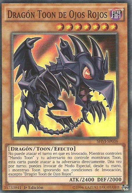 Dragón Toon de Ojos Rojos | Yu-Gi-Oh! Wiki en Español | FANDOM powered ...