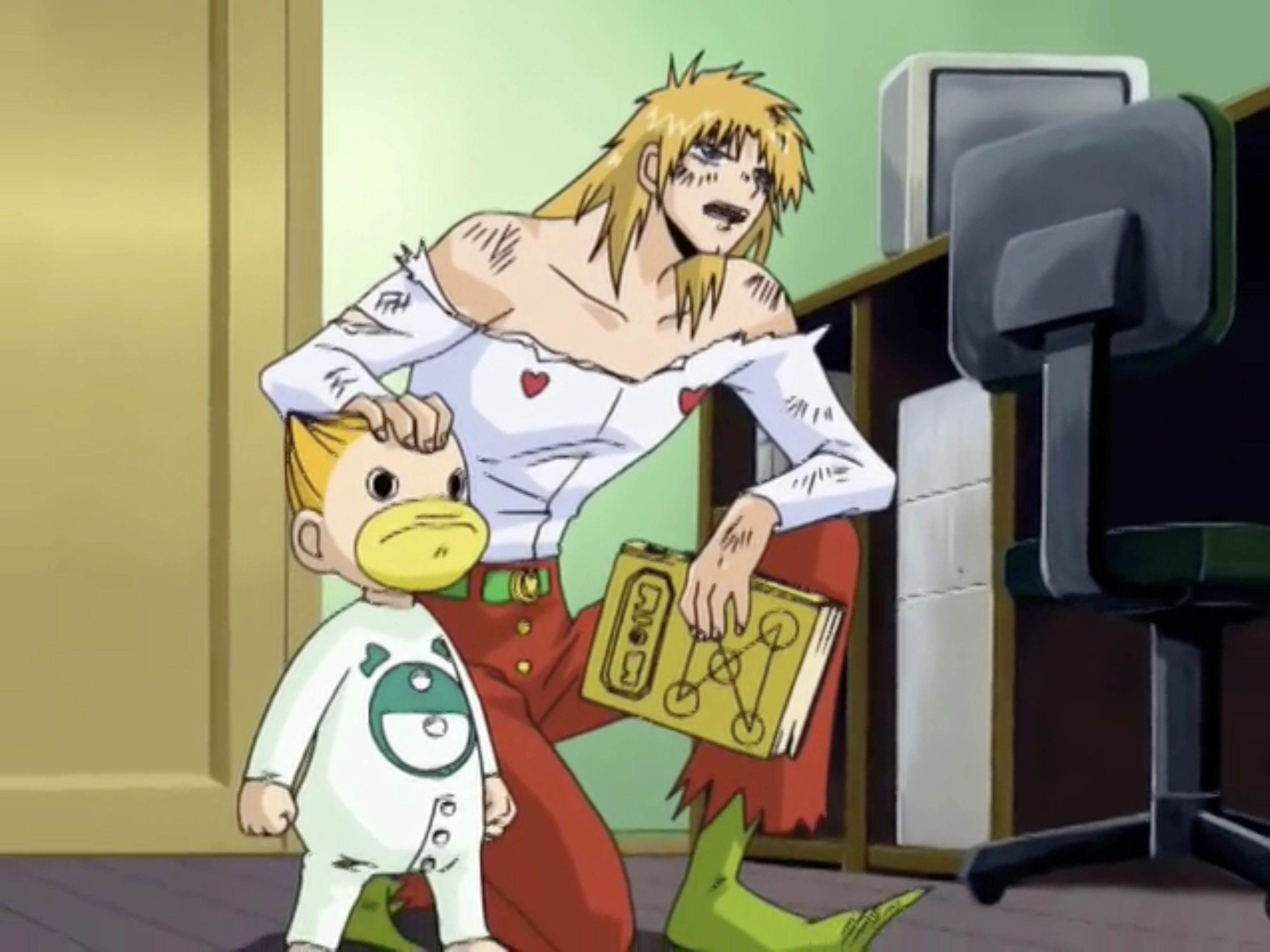 Image - Kanchome and Folgore.png | Zatch Bell! | FANDOM powered by Wikia