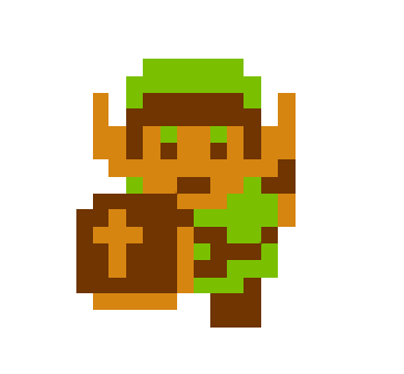 Image - Link (Sprite) The Legend of Zelda.png | Zeldapedia | FANDOM ...