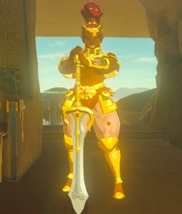 Image - Breath of the Wild Gerudo Town Palace Gerudo Chief's Bodyguard ...