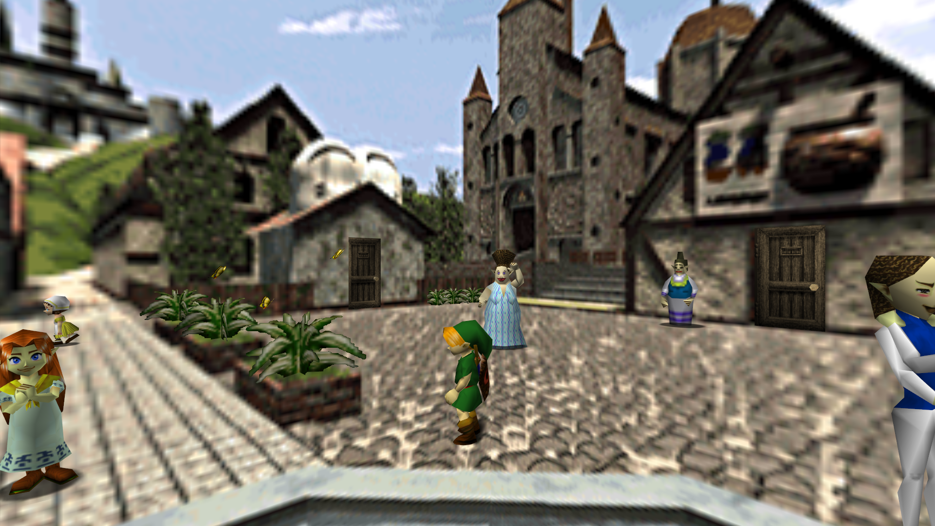 Bourg Dhyrule Zeldawiki Fandom Powered By Wikia