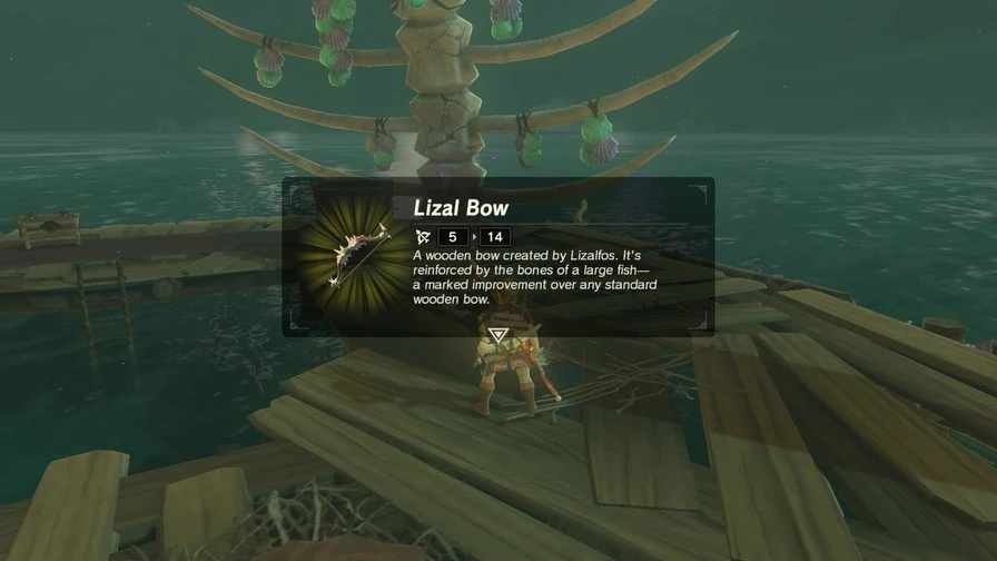 Lizal Bow | Zeldapedia | Fandom