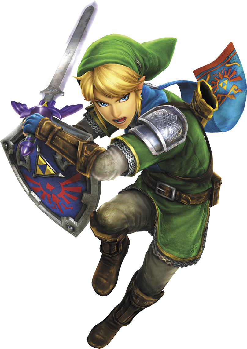 Image Hyrule Warriors Legends Link Master Sword And Hylian Shield