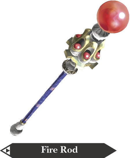 Image - Hyrule Warriors Magic Rod Fire Rod (Render).png | Zeldapedia ...