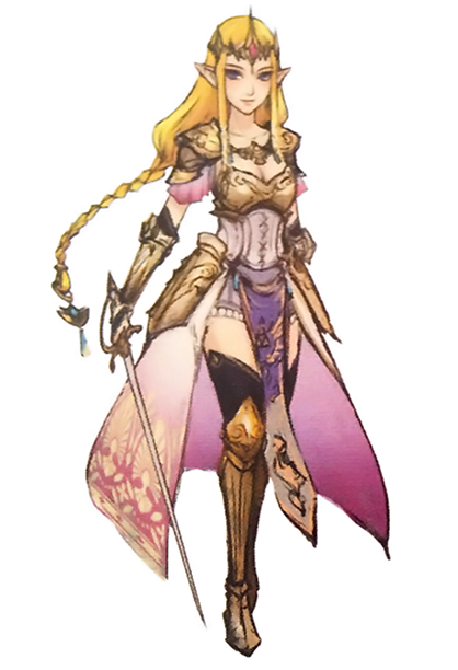 Image Hyrule Warriors Artwork Princess Zelda Standard Robes Concept