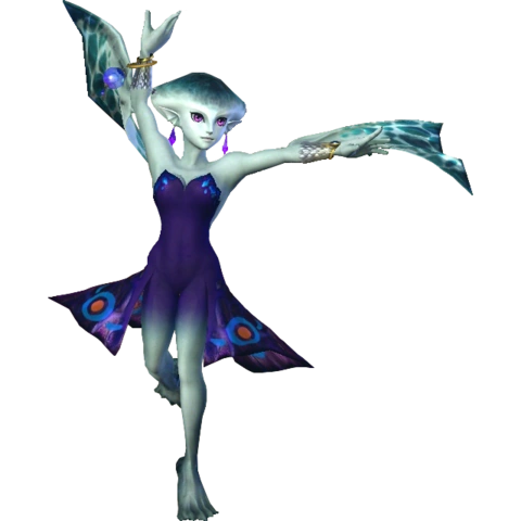 Image - Hyrule Warriors Princess Ruto Standard Outfit (Lulu Recolor ...