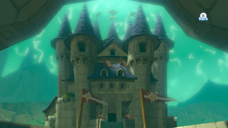 Image - Hyrule Castle (The Wind Waker HD).jpg | Zeldapedia | FANDOM ...