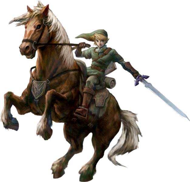 Immagine - Link and Epona (Twilight Princess).png | Zeldapedia | FANDOM ...