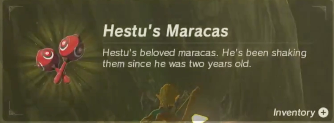 Hestu's Maracas | Zeldapedia | Fandom
