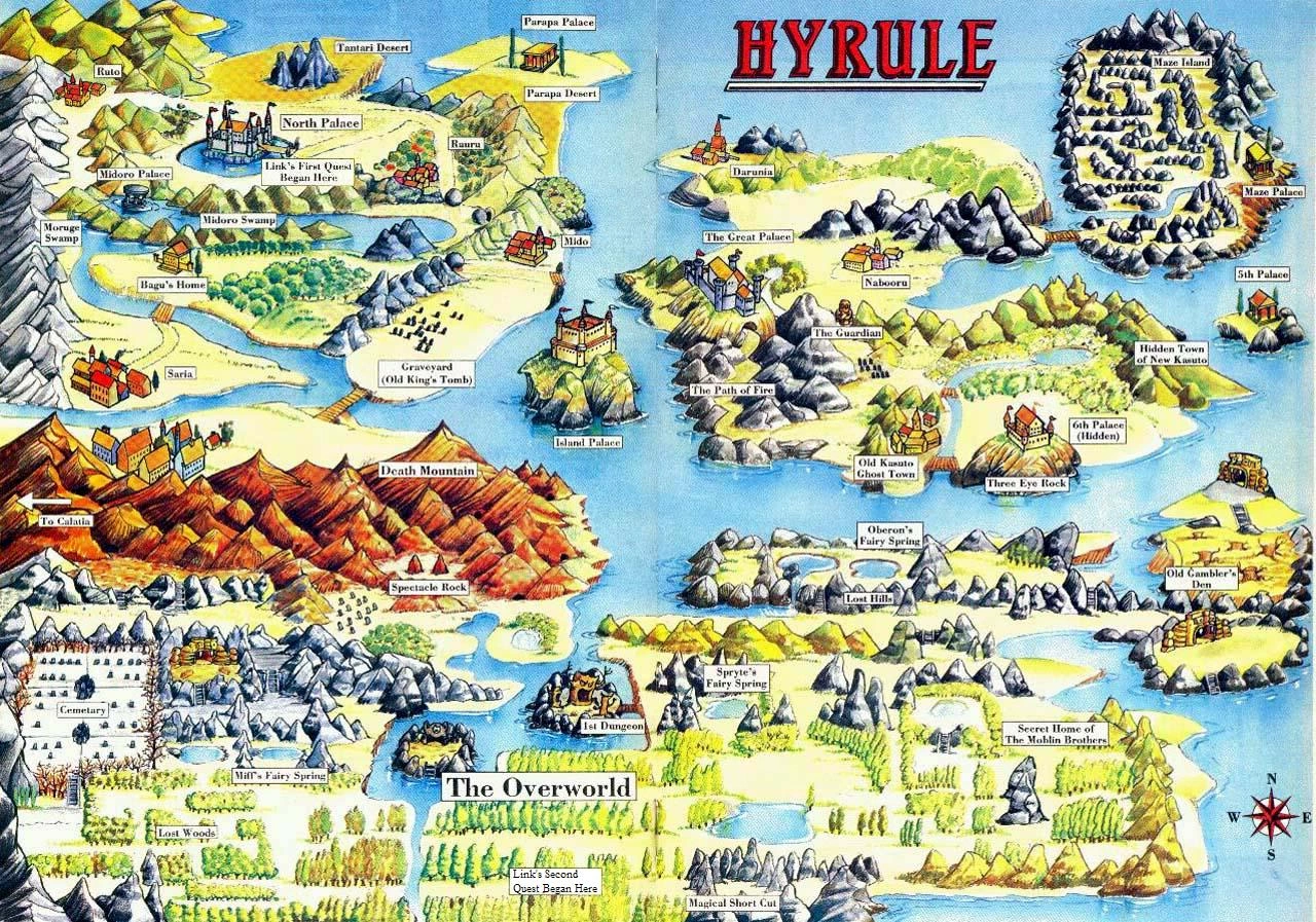 World Maps Library - Complete Resources: Maps Zelda