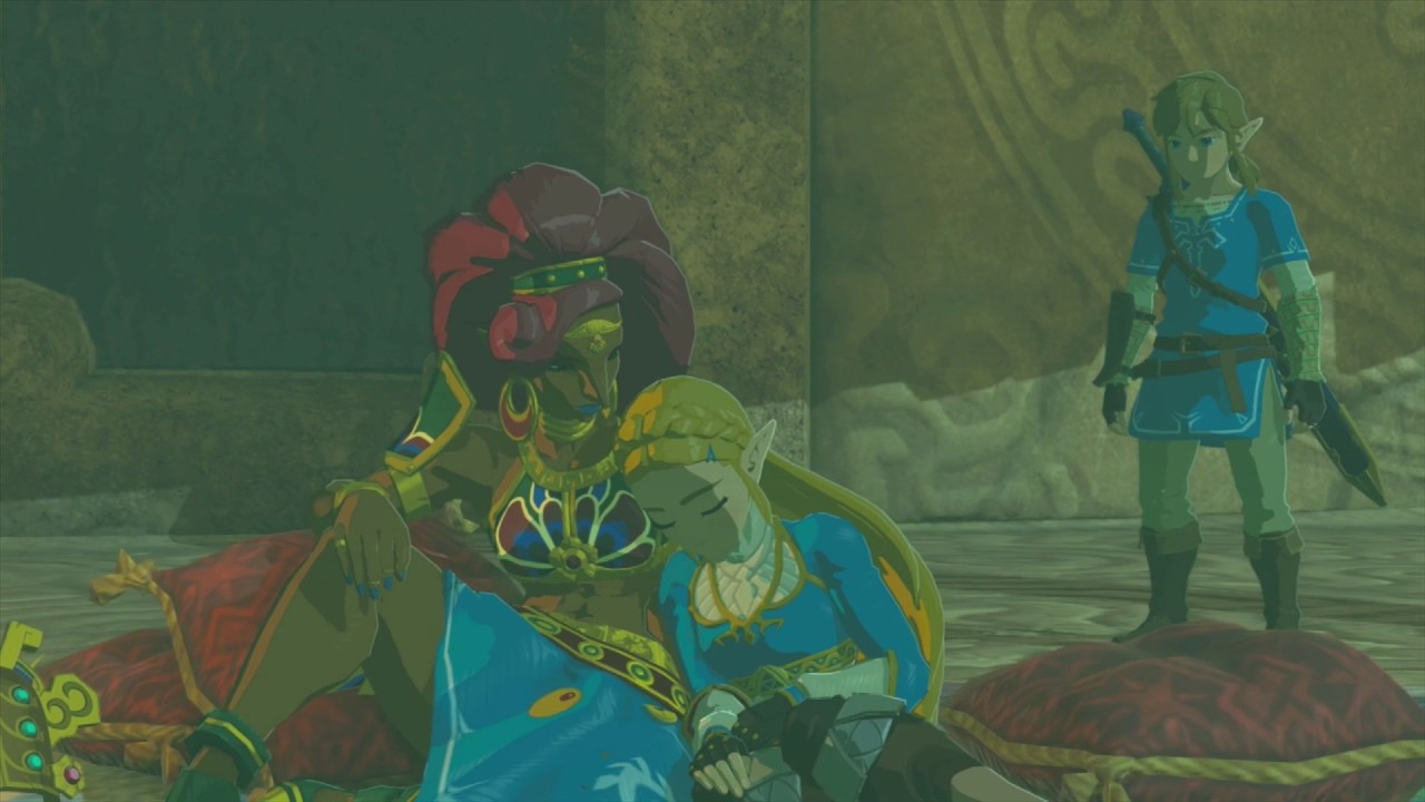 Image Urbosa Link Et Zelda Botw Zeldawiki Fandom Powered By