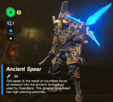 Ancient Spear | Zeldapedia | Fandom