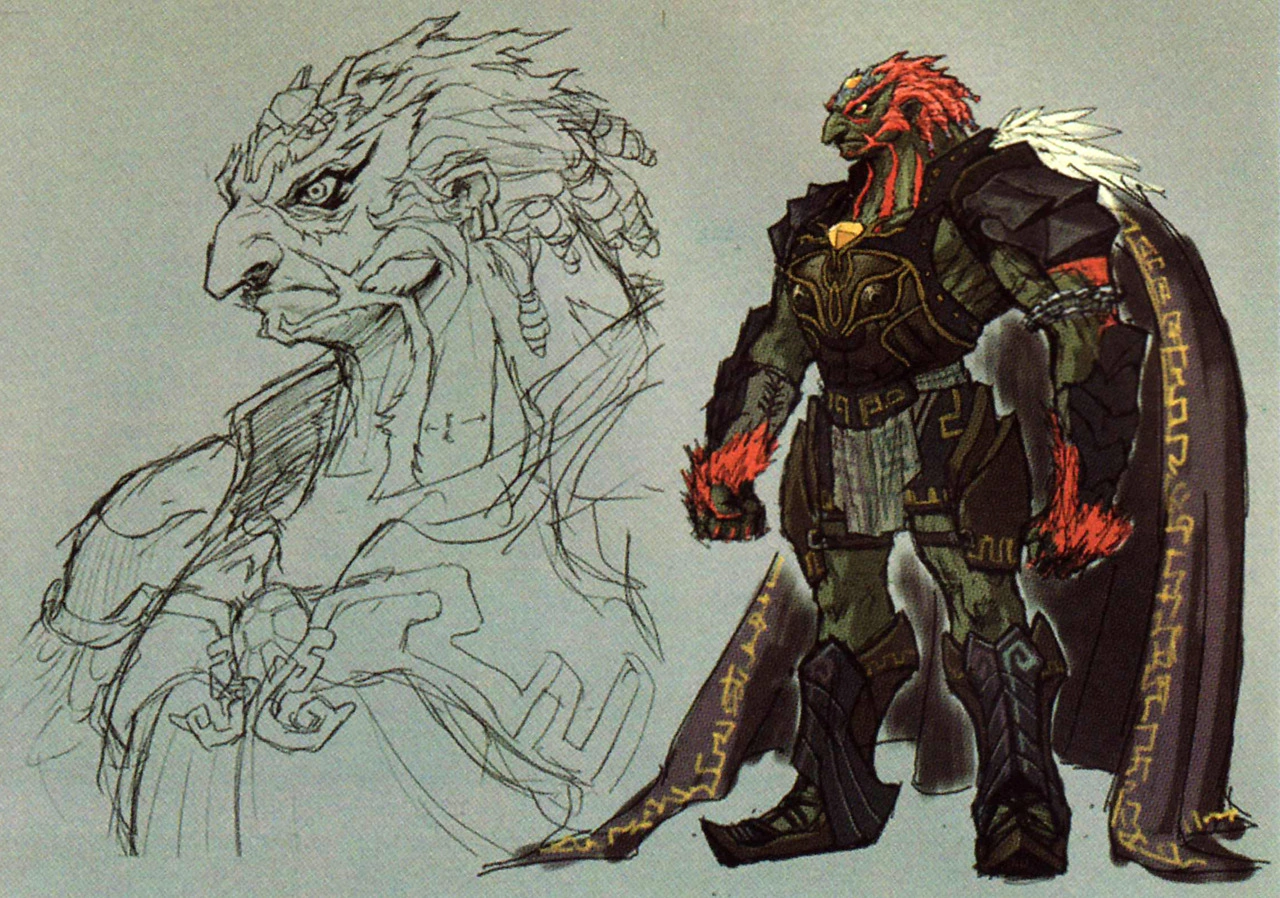 Image - Twilight Princess Artwork Dark Lord Ganondorf (Early Concept ...