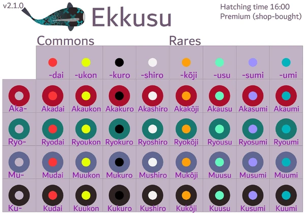 Ekkusu | Zen Koi 2 Wiki | Fandom