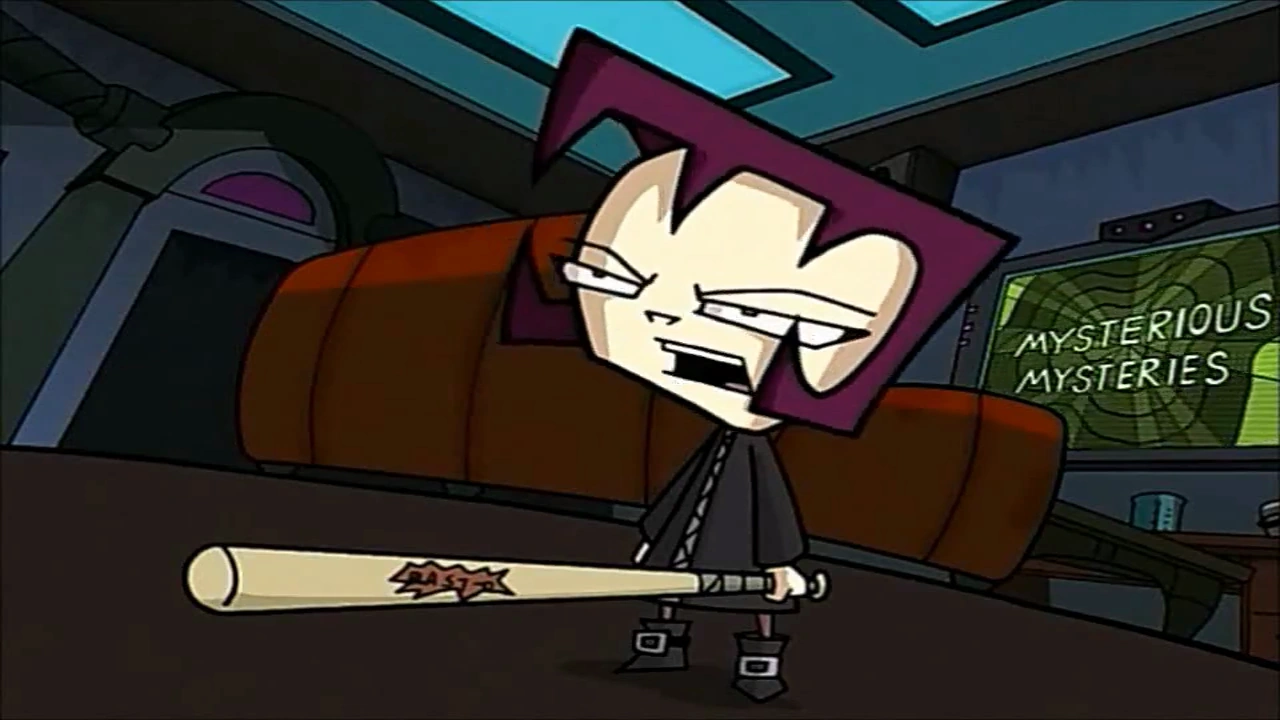 Image - Gaz with a bat.png | Invader ZIM Wiki | FANDOM powered by Wikia