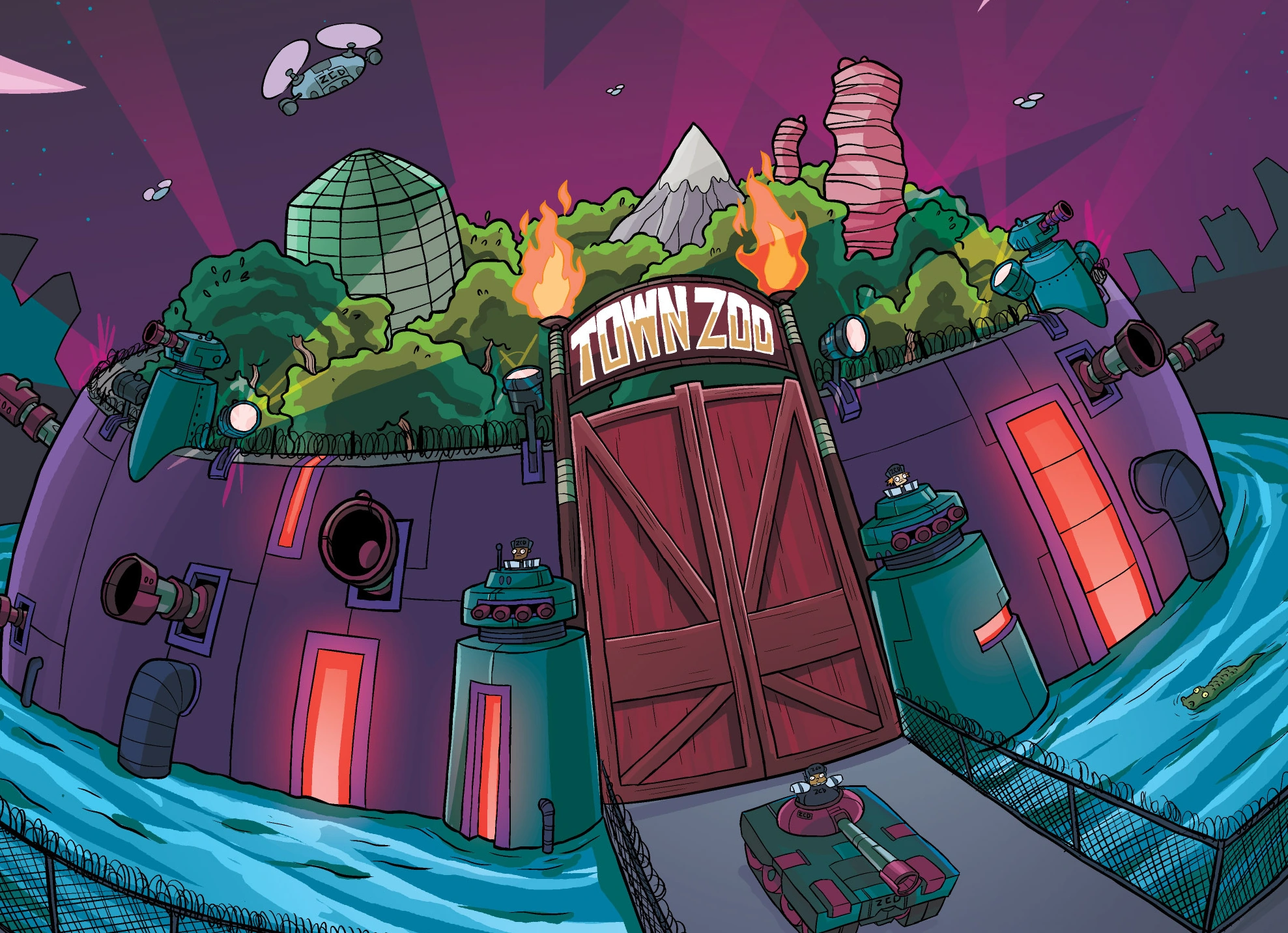 Town Zoo | Invader ZIM Wiki | Fandom