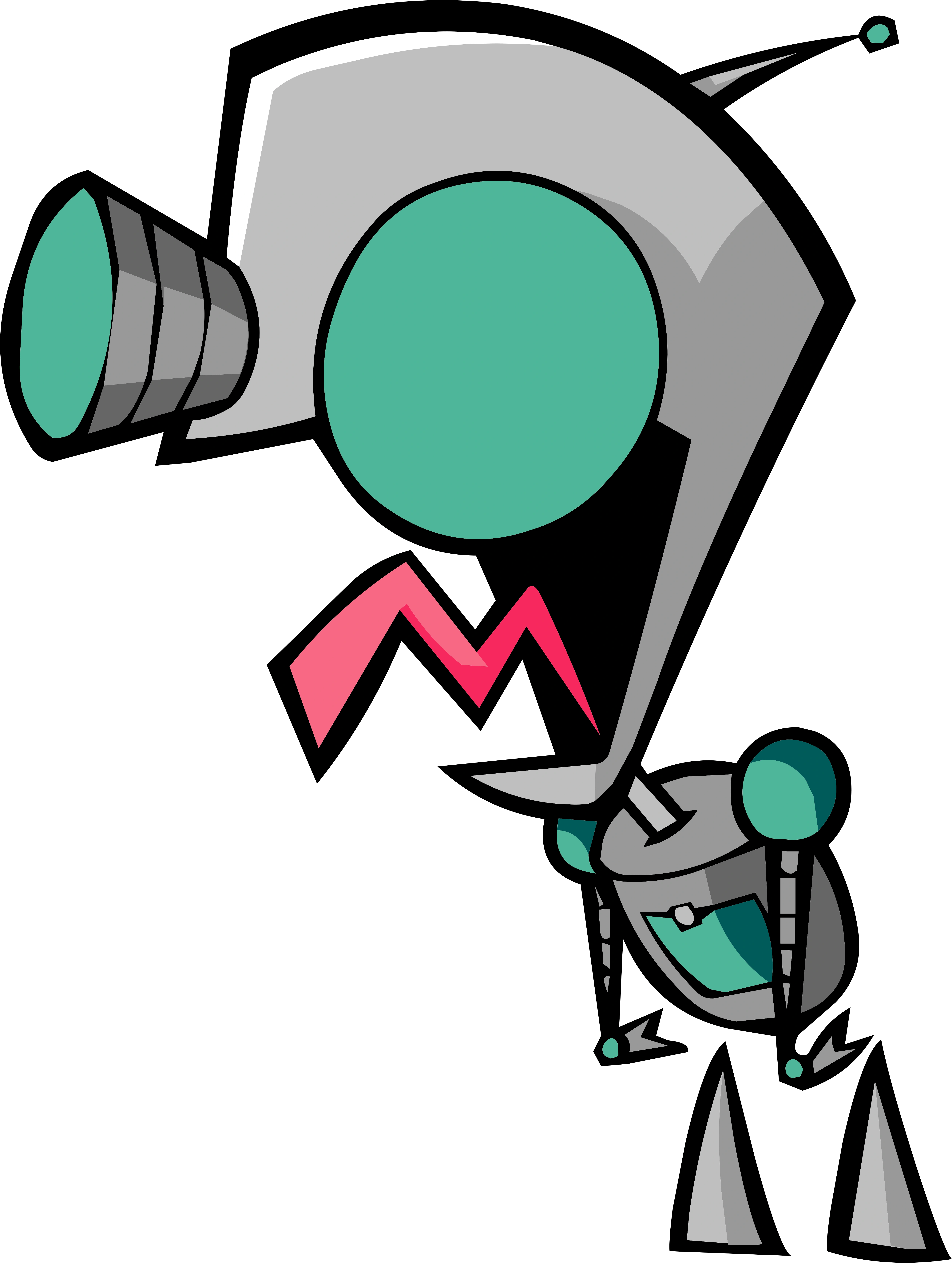 Detergente para material: Invasor zim gir