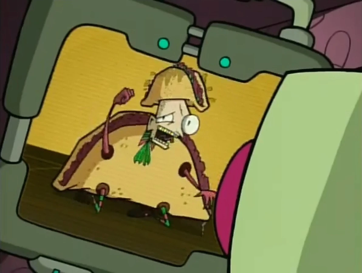Invader Zim Taco Quotes
