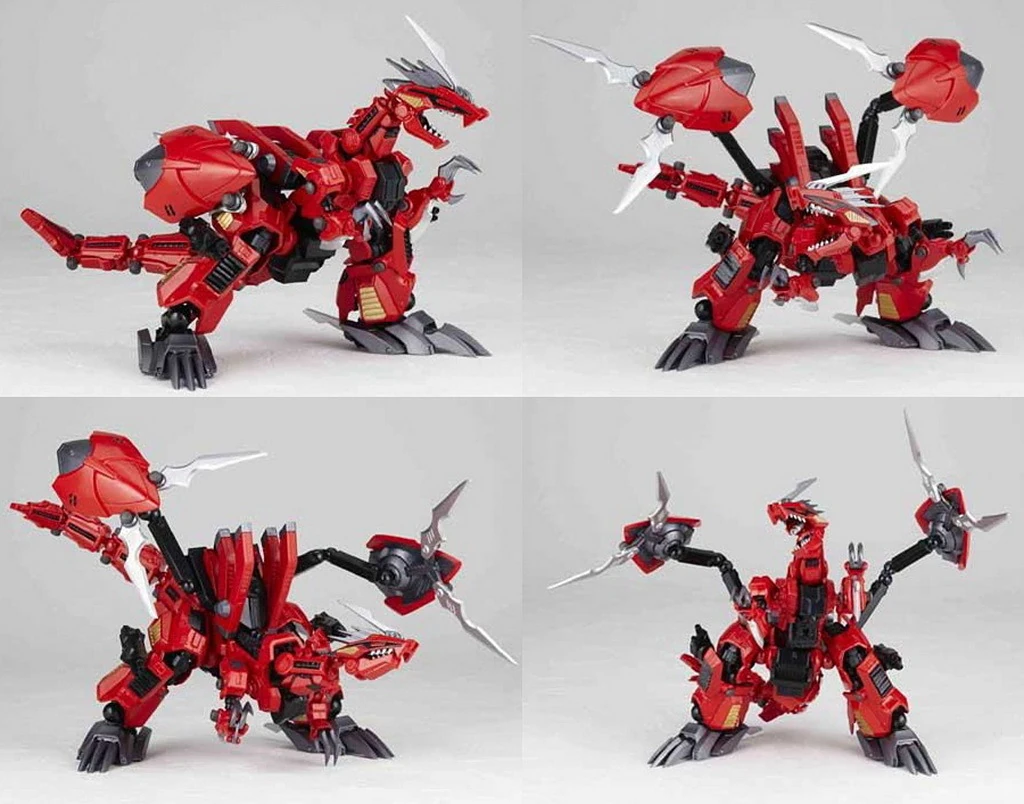 Zoids Geno Breaker Jet Da Black and Red Death..Geno Breaker Jet Review ...