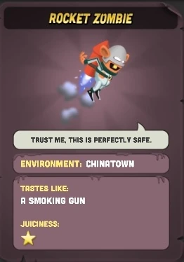 Rocket Zombie | Zombie Catchers Wiki | Fandom