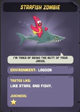 Starfish Zombie | Zombie Catchers Wiki | Fandom