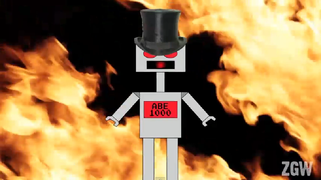 Robot Abraham Lincoln | Zombie George Washington Wiki | Fandom