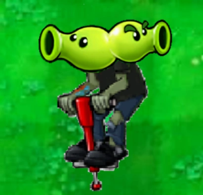 Split Pea Pogo Zombie | ZomBotany Plants vs. Zombies Wiki | Fandom