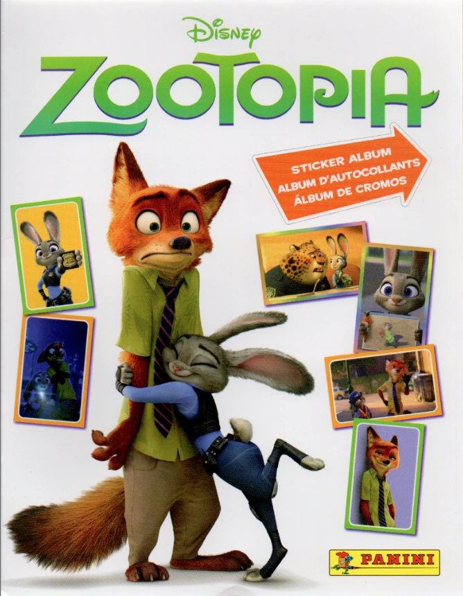 Sticker Album | Zootopia Wiki | Fandom