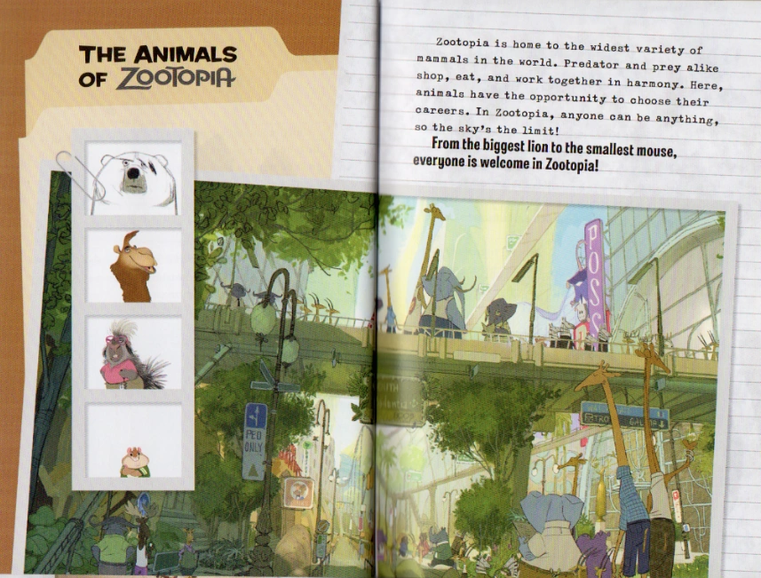 The Official Zootopia Handbook/Gallery | Zootopia Wiki | Fandom